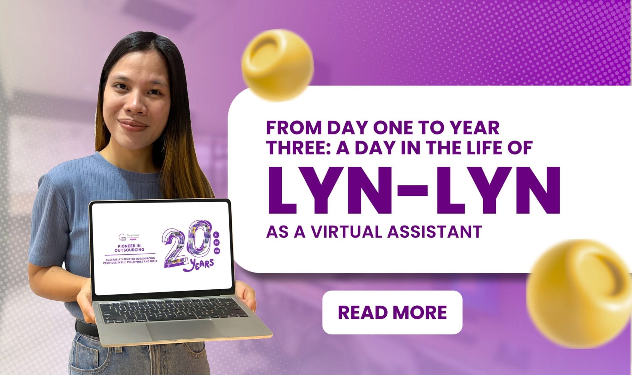 From Day One to Year Three: A Day in the Life of Lyn-Lyn as a Virtual ...